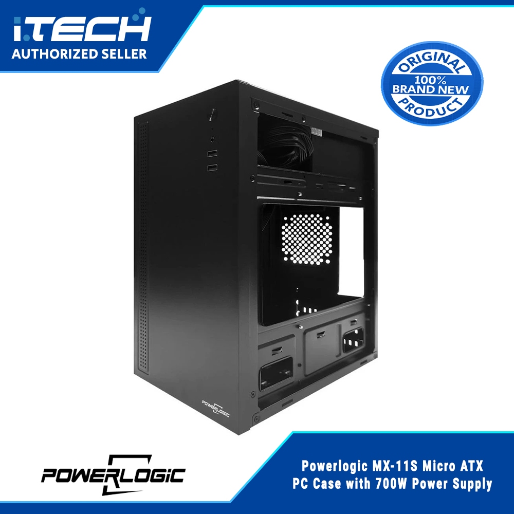 Powerlogic MX-11S Micro ATX PC Case with 700W Power Supply | Shopee ...