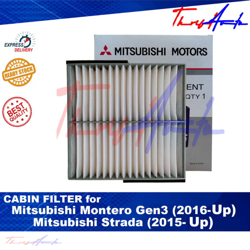 AC Cabin Filter for Mitsubishi Montero Gen3 (2016 - Up) and Mitsubishi ...