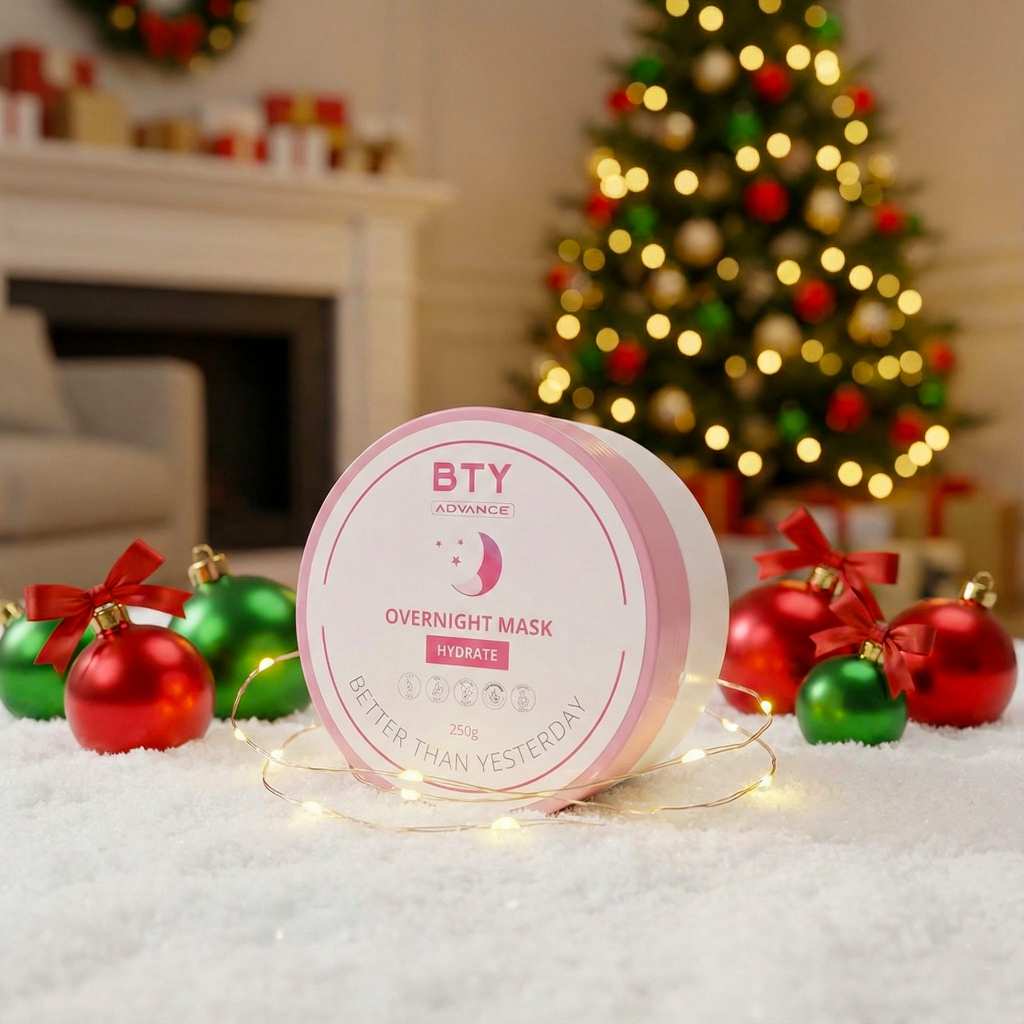 BTY OVERNIGHT MASK 250g || VARICOSE, SCARS, STRETCH MARKS REMOVER SET ...