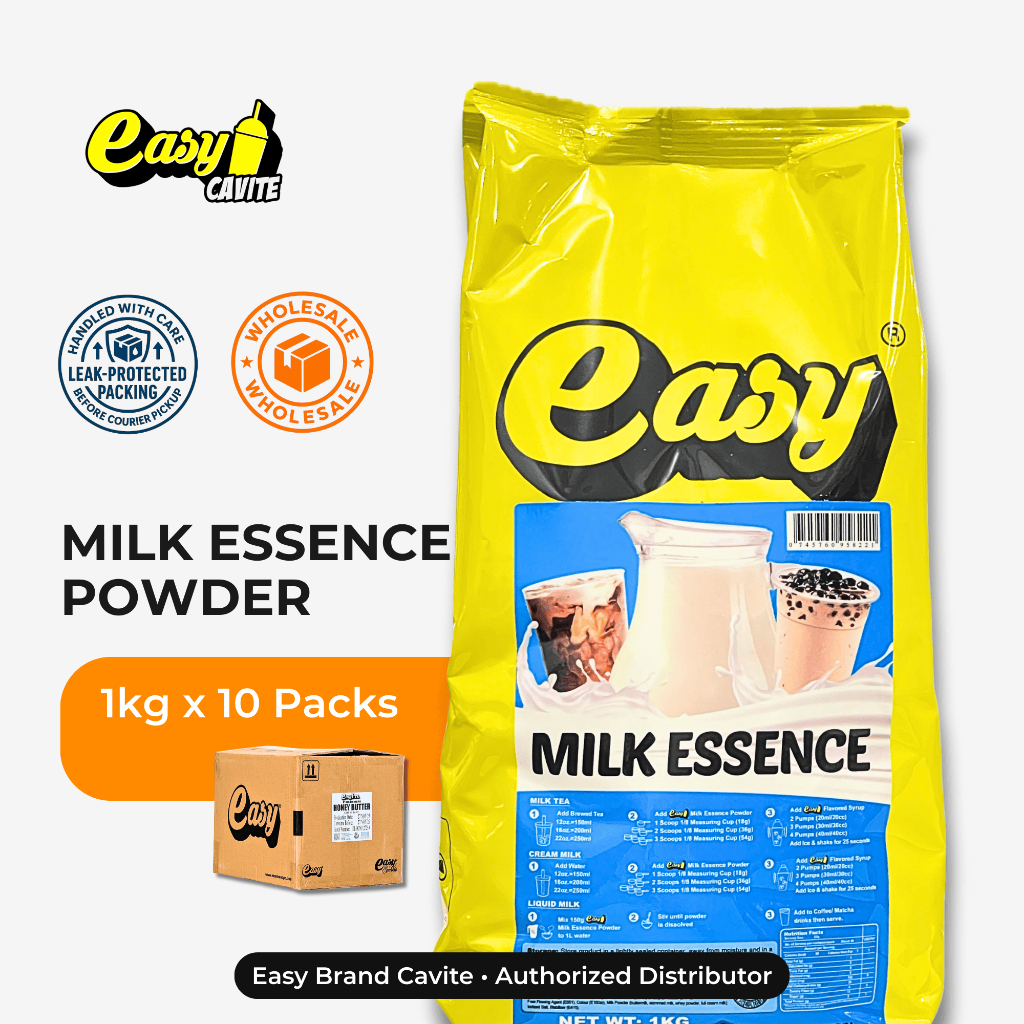 Easy Brand Milk Essence Powder 10kg - Base for Milk Tea, Coffee, Shake ...