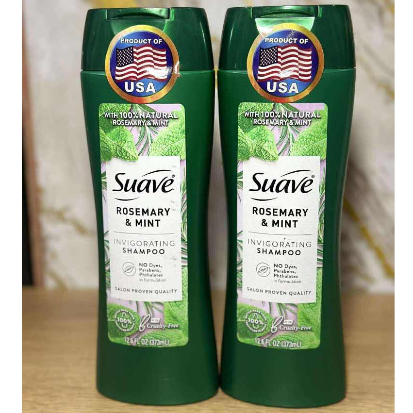 Suave Rosemary & Mint Invigorating Shampoo 373ml | Refreshing ...