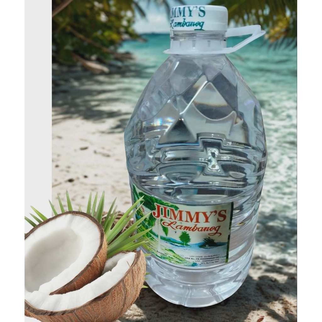Special Jimmy's pure lambanog 80proof 4liters | Shopee Philippines
