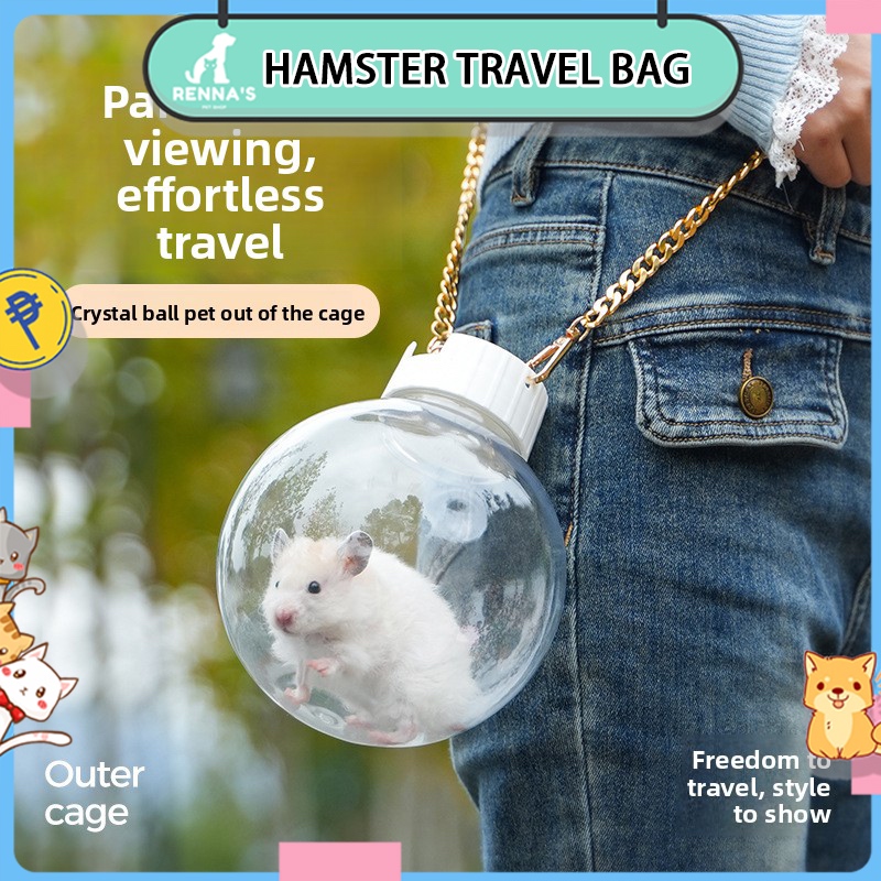 Renna's Hamster Travel Bag With Rope Hamster Toy For Hamster Cage For ...