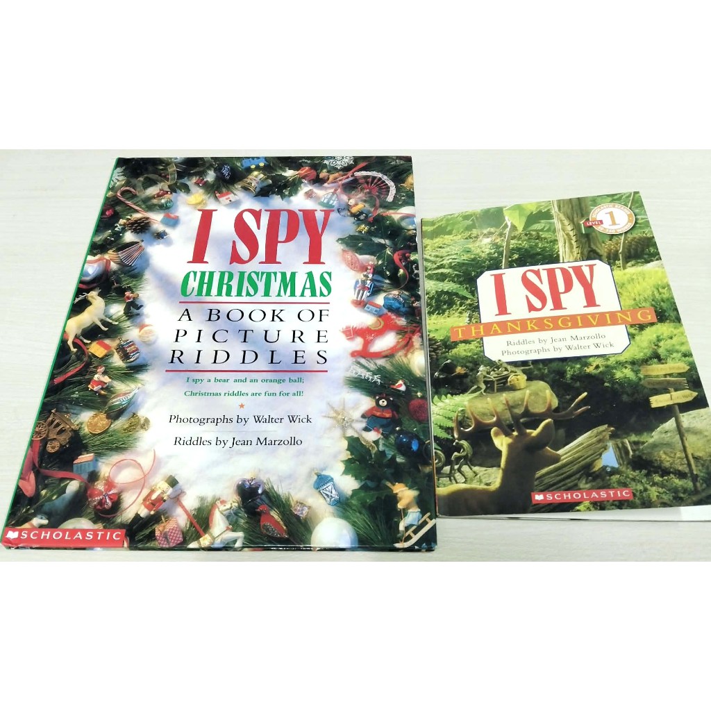 I Spy Christmas & Thanksgiving Book Bundle | Shopee Philippines