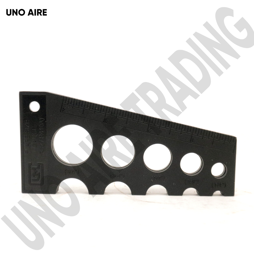 Flare Gauge UMG 1/4 3/8 1/2 5/8 3/4 Easily Identify Copper Size and ...