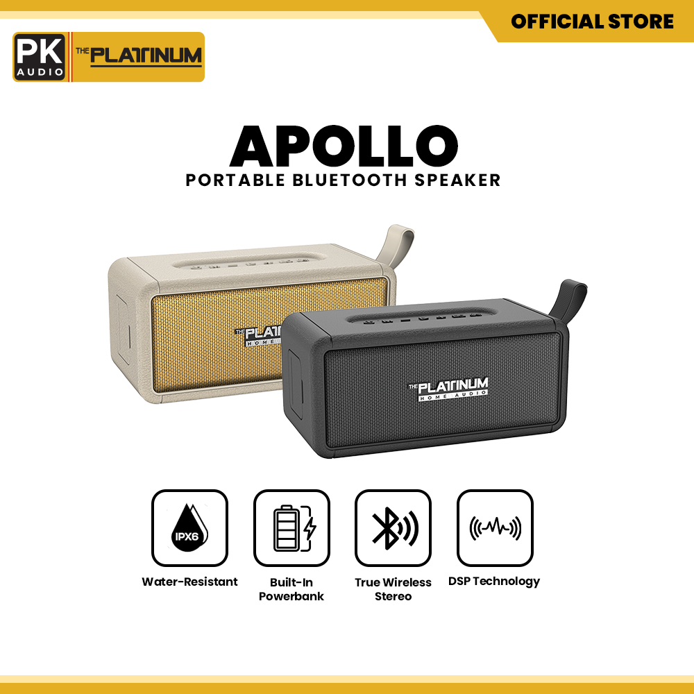 Platinum Apollo Series Portable Bluetooth Speaker | Shopee Philippines