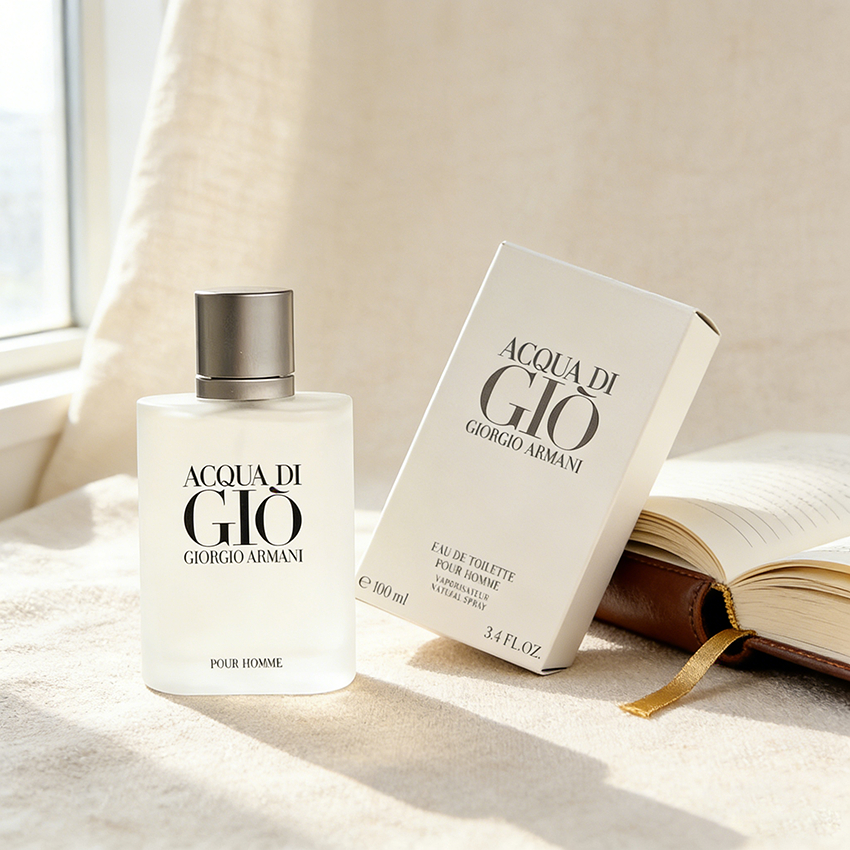 Armani Acqua di Gio Men 100ml EDT Spray | Fresh Marine Cologne | Day ...