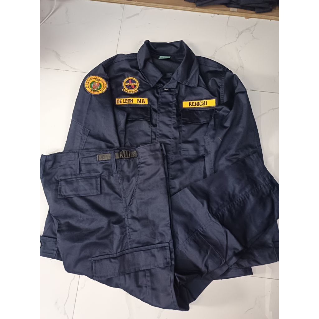 TROPICAL UNIFORM SET WITH COMPLETE PATCHES | Shopee Philippines