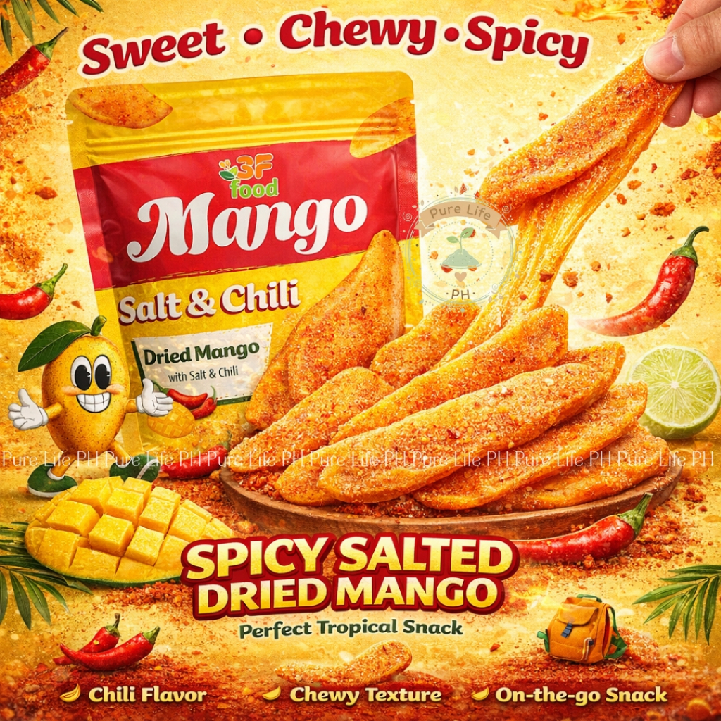 DRIED MANGO WITH SALT AND CHILI of 3F Dried Mango Salt Chili Spicy ...