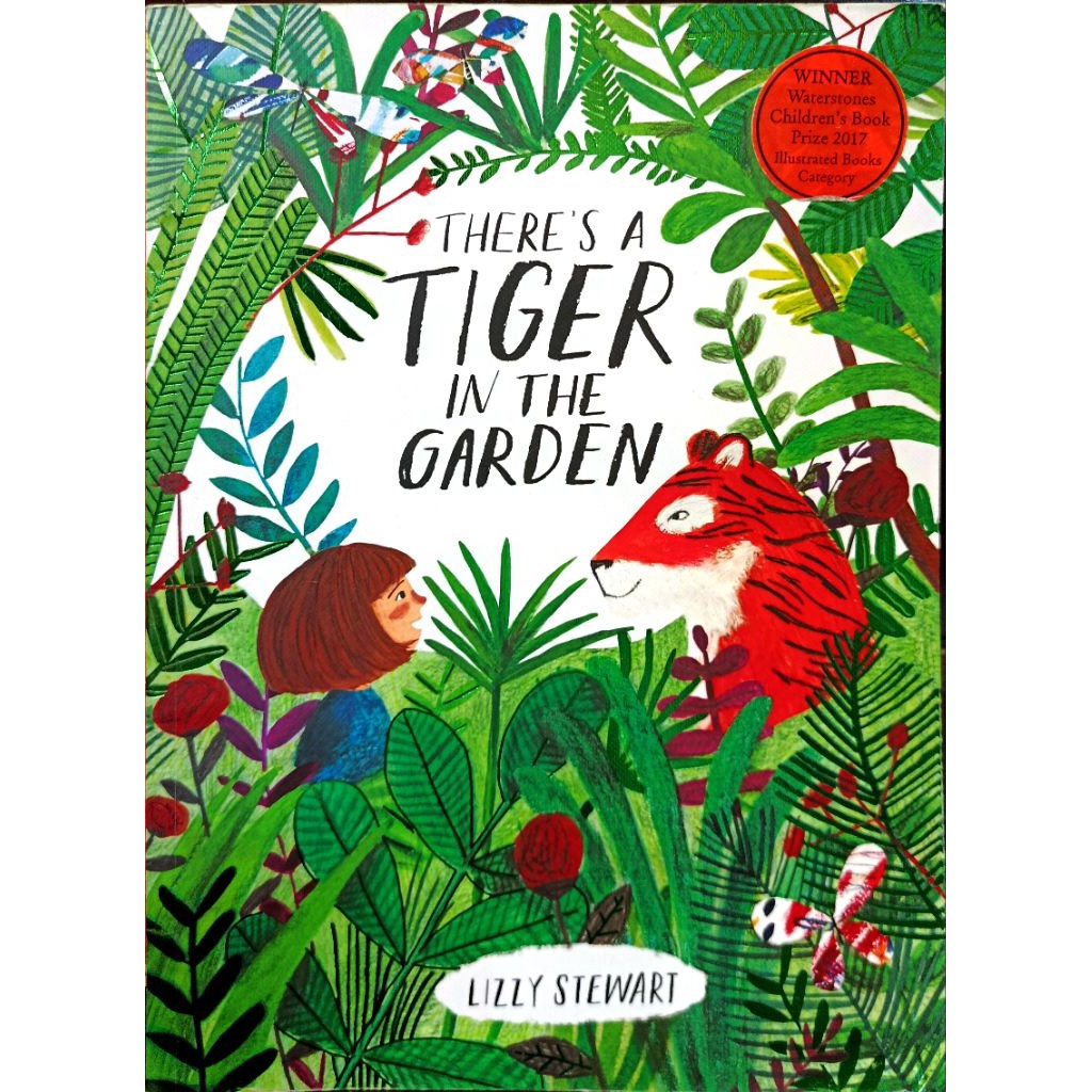 THERE'S A TIGER IN THE GARDEN BOOK | Shopee Philippines