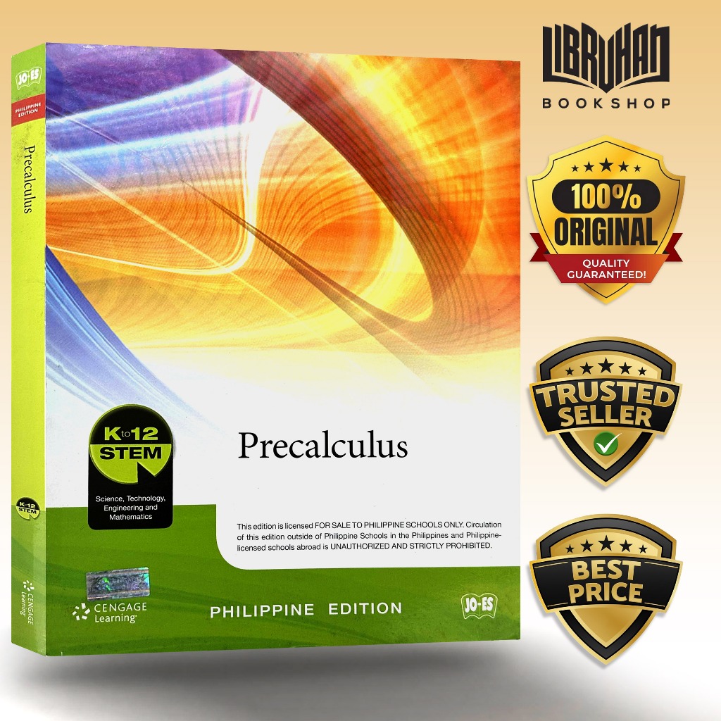 PRECALCULUS © 2016 - Dr. Ron Larson | Shopee Philippines