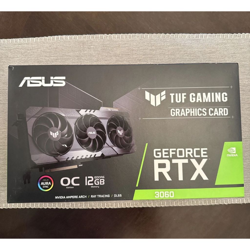 ASUS TUF Gaming GeForce RTX 3060 OC V2 LHR 12GB GDDR6 Graphics Card ...