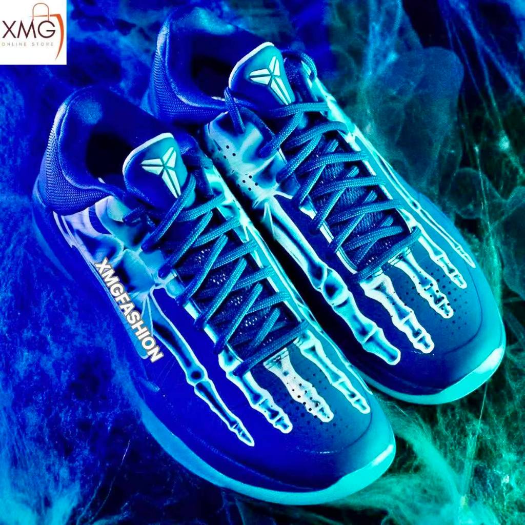 36-45 Xmg Kobe 5 X RAY Basketball Shoes With Spike Rubber Sneakers ...