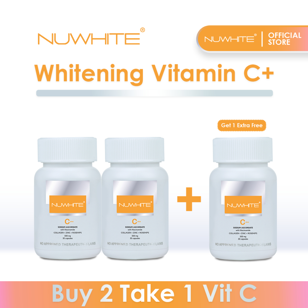 [BUY 2 TAKE 1] Nuwhite Whitening Vitamin C Plus with Niacinamide (Set ...