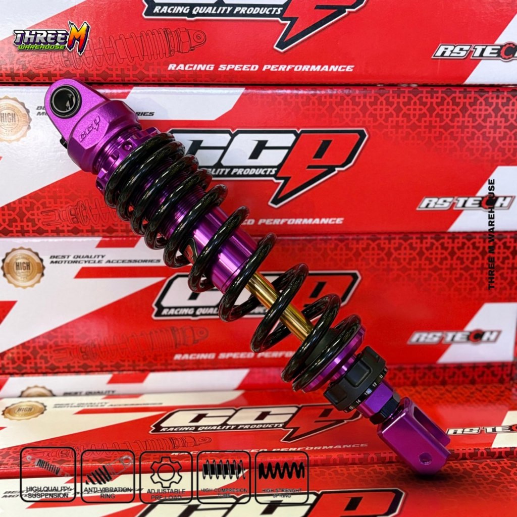CCP SHOCK ADJUSTABLE 300MM FOR MIO | Shopee Philippines