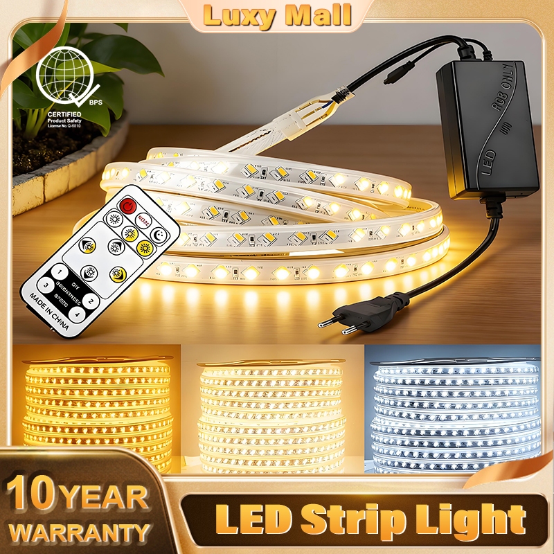 Luxy 3 Color LED Strip Light Tricolor Waterproof Indoor Outdoor Decor ...
