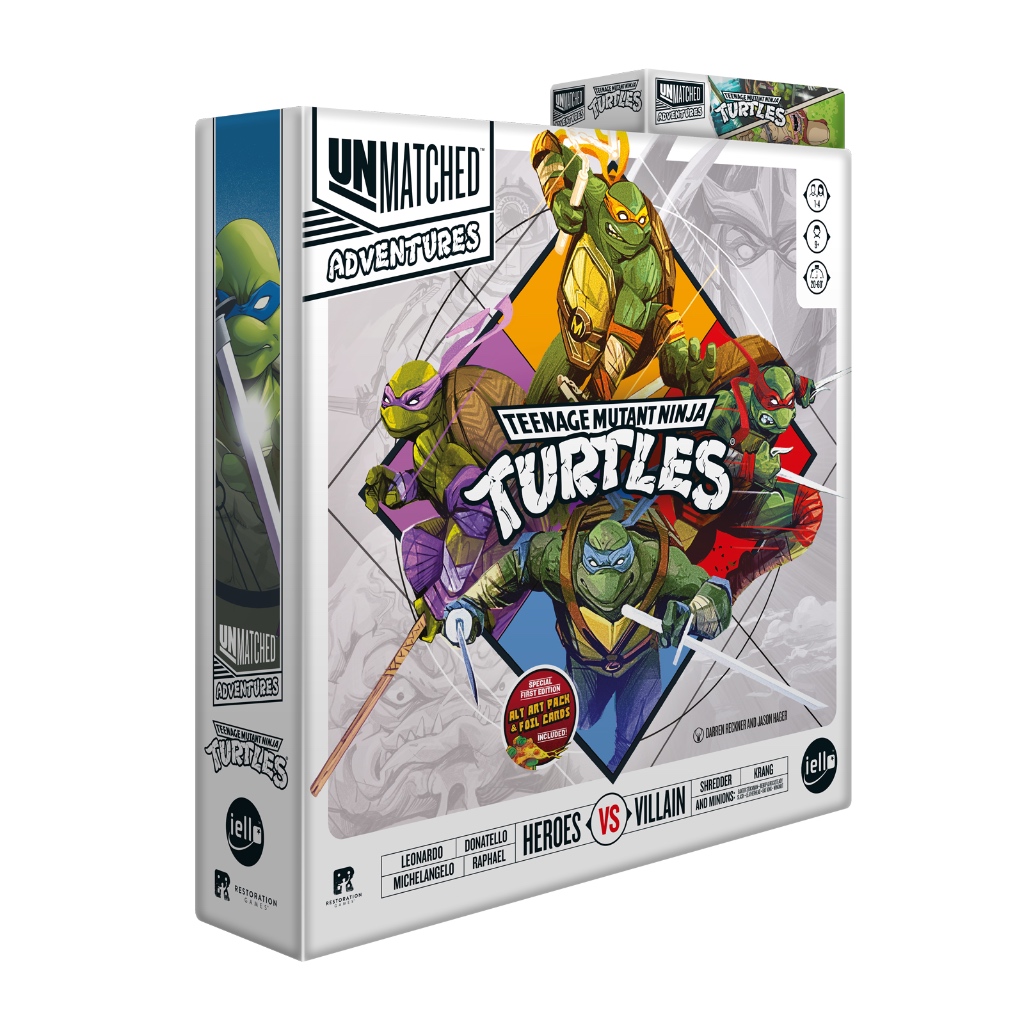 Unmatched Adventures: Teenage Mutant Ninja Turtles Authentic Board Game ...