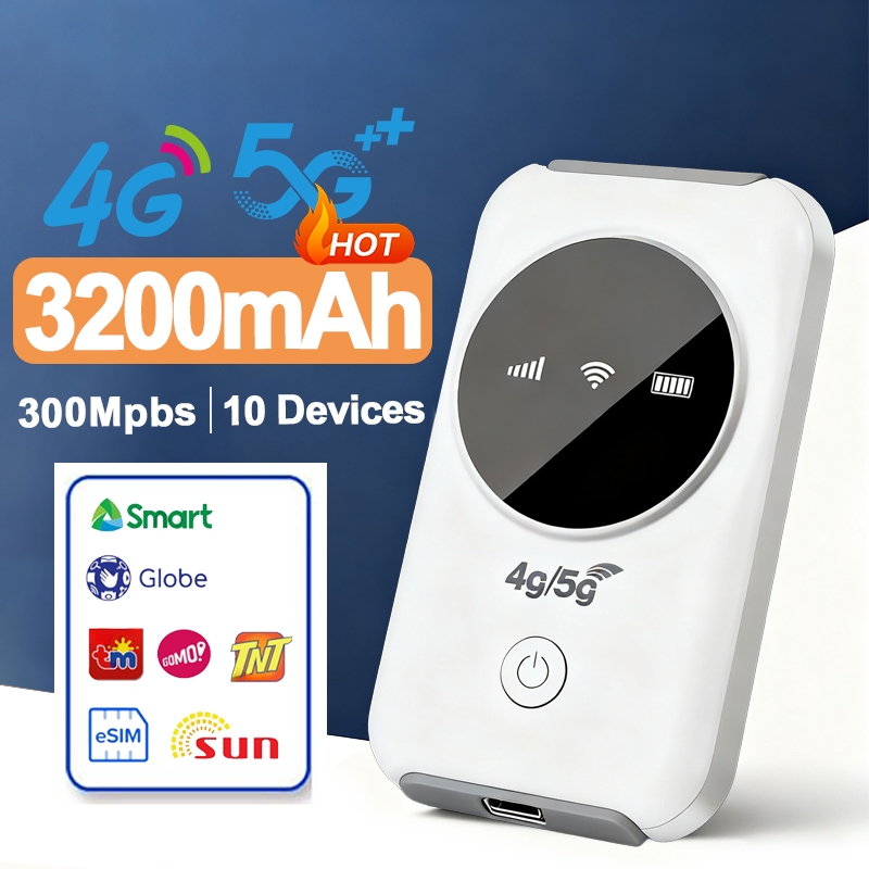 3200mAh Pocket Wifi Openline All Network 5g WiFi Modem Openline to All ...