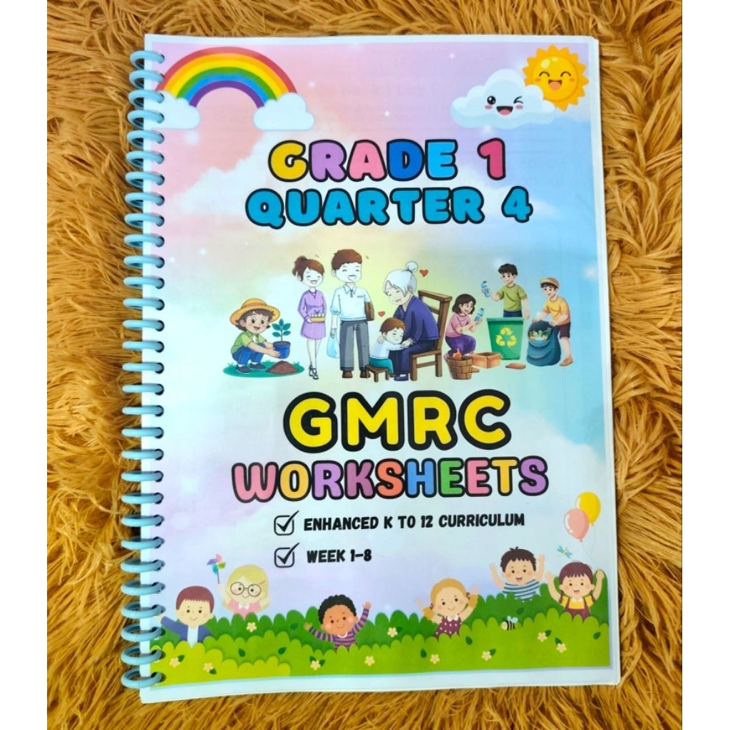 Grade 1 Q4 GMRC Worksheets Weeks 1–8 | Aligned with the Revised K to 12 ...