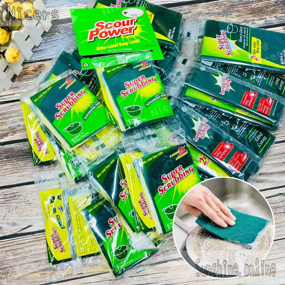 Heavy Duty Scrubbing Pad Super Scrubbing for Kitchen 12pcs/pack ...