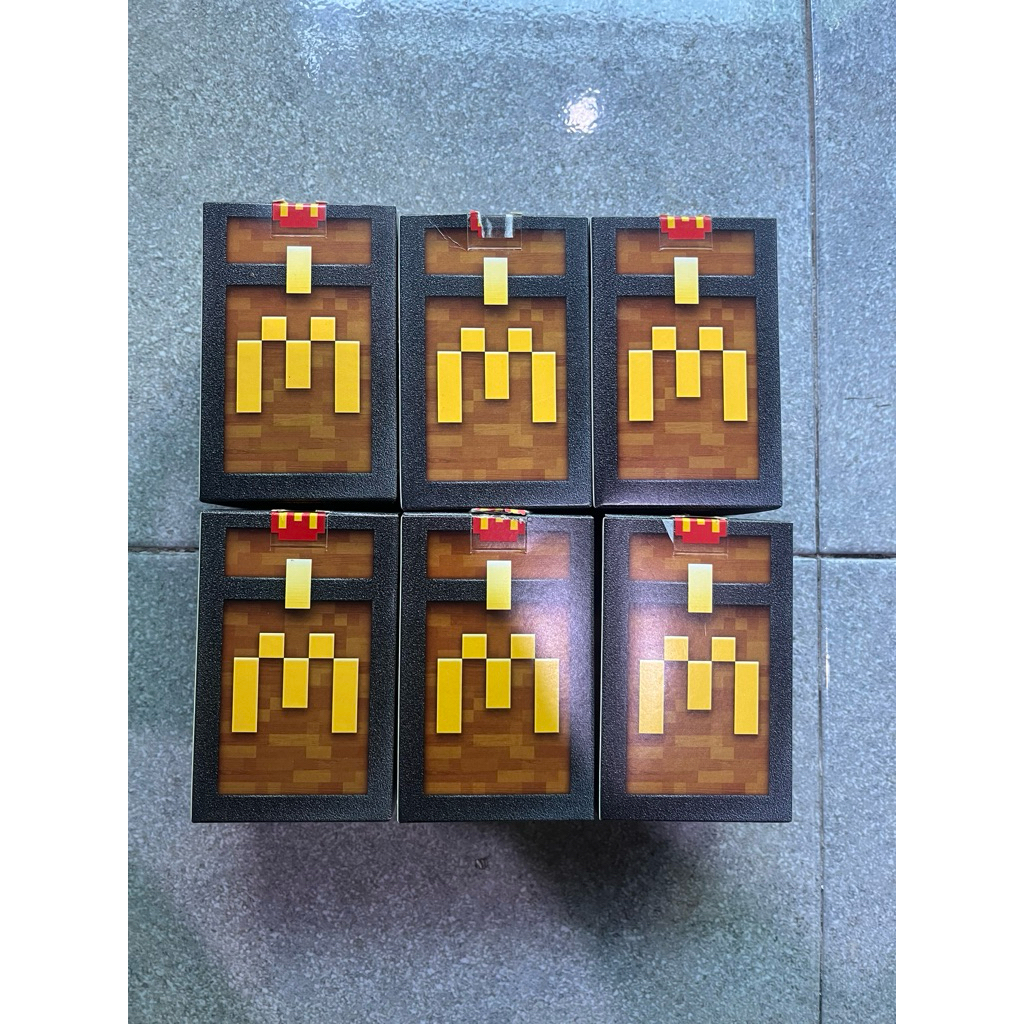 2025 McDonalds Minecraft Mcdo Minecraft Movie Happy Meal Toys | Shopee ...
