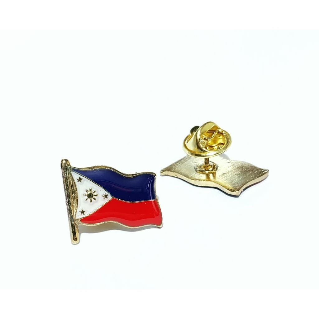Philippine Flag pin with box laminated and non fading | Shopee Philippines