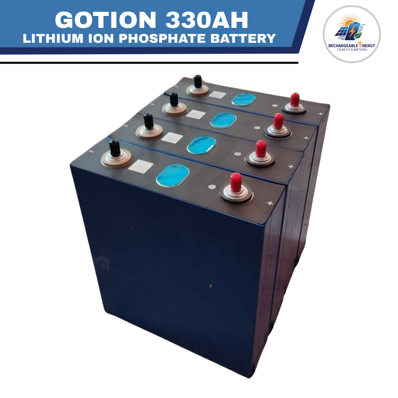 BRANDNEW 330AH GOTION 3.2V LIFEPO4 BATTERY SOLAR ENERGY RECHARGEABLE ...