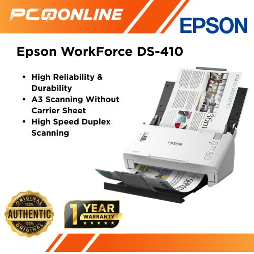 Shop epson scanner workforce ds-410 for Sale on Shopee Philippines