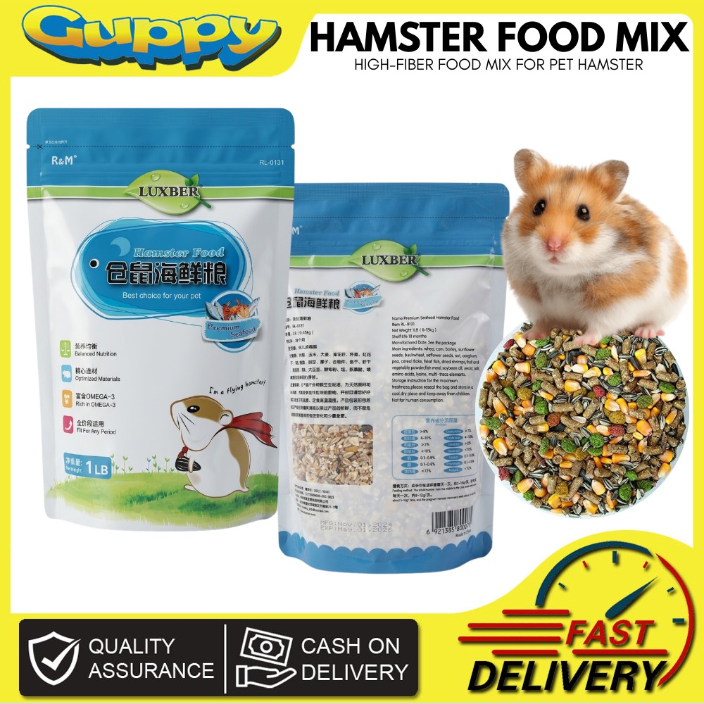 Pet Hamster Food Premium Seafood Food Mix 1LB 2LB RL-0131 RL-0132 ...