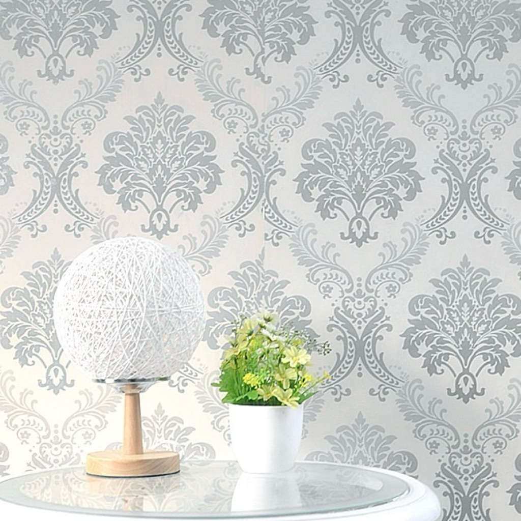 Wallpaper 10M x 45CM Self Adhesive PVC Waterproof Vintage Floral Wall ...