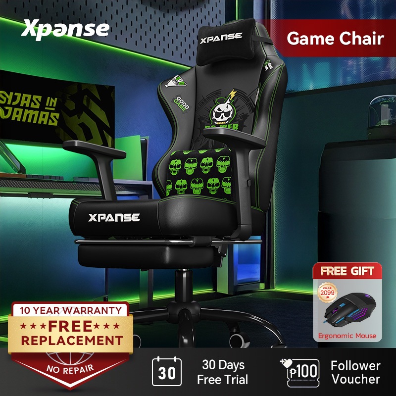 Xpanse X-Bomb Gaming Chair Office Chair Ergonomic Computer Chair With ...