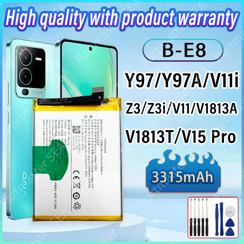 Battery B-E8 For Vivo V11 V11i Y97 1806 V1813T V1813A Built-in Lithium ...