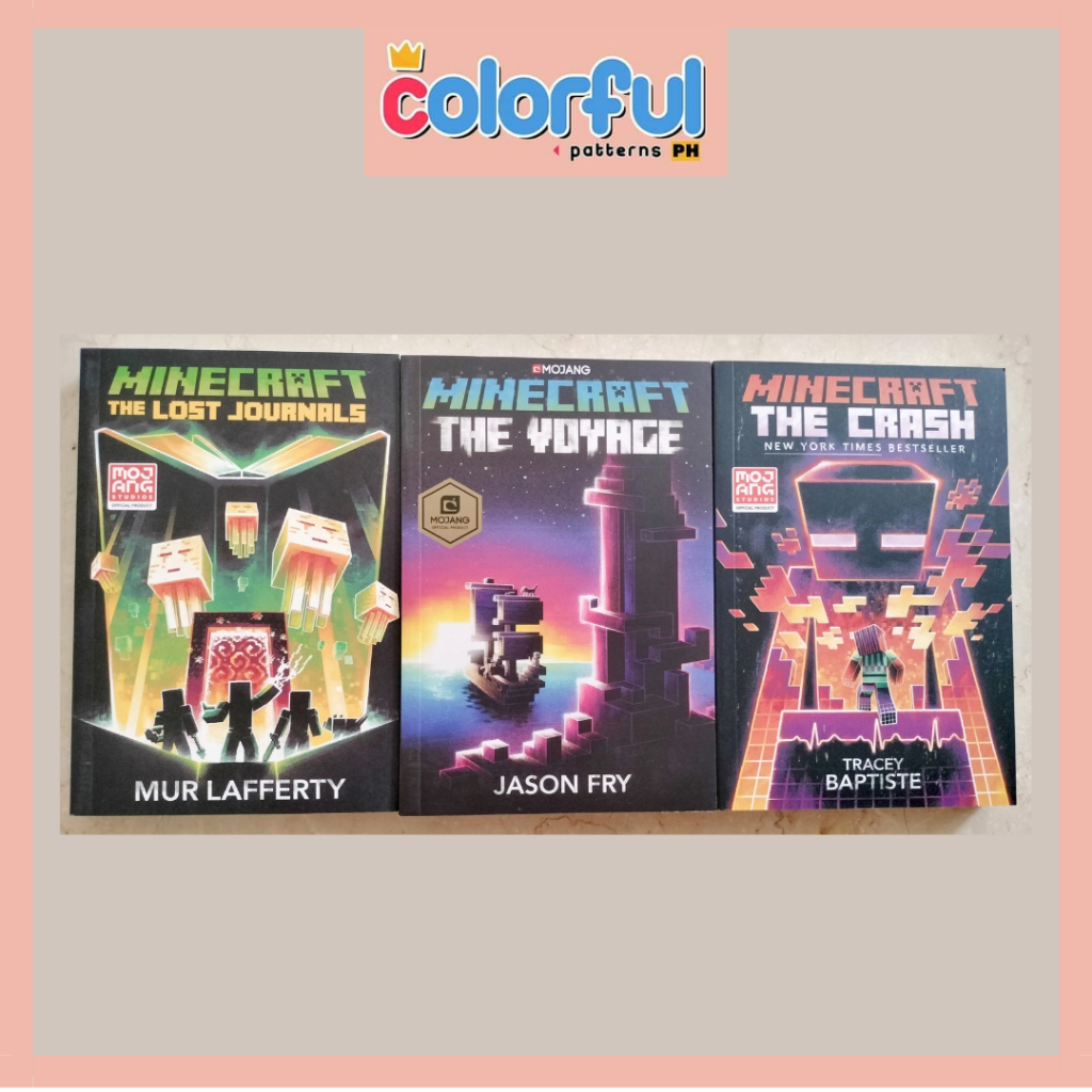 MInecraft The Crash, The Lost Journals, The Voyage | Shopee Philippines