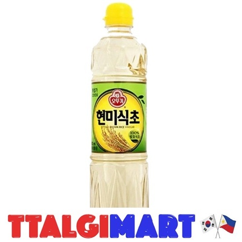 OTTOGI KOREAN BROWN RICE VINEGAR 500ML TTALGIMART | Shopee Philippines
