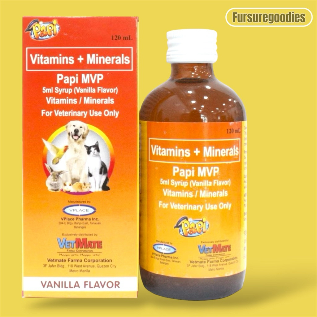 Papi Mvp Multivitamins and Minerals 120ml | Shopee Philippines