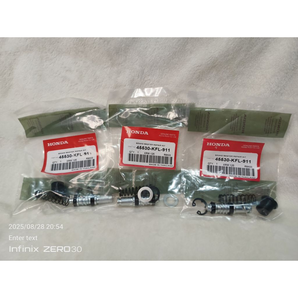 HONDA Brake Master Repair Kit (XRM 125)45530-KFL-911 | Shopee Philippines