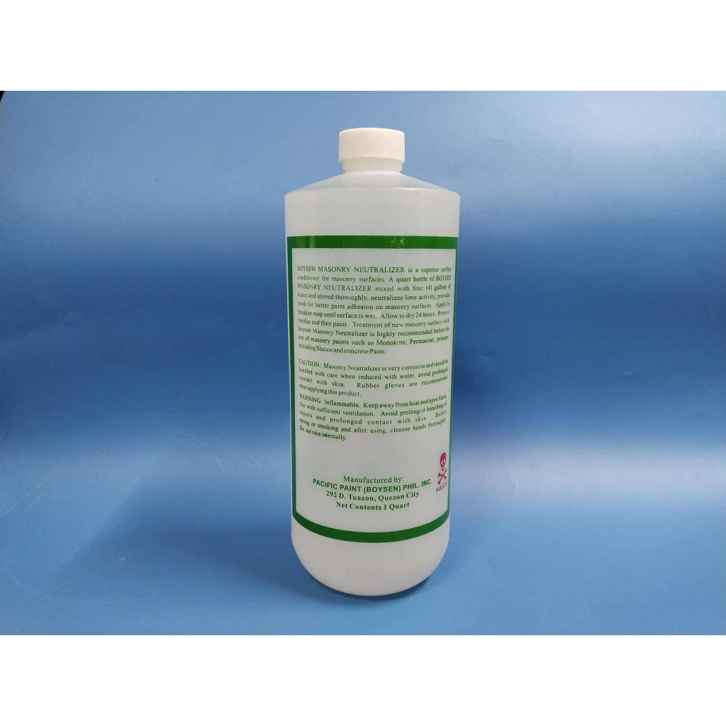 ( 1 LITER ) BOYSEN CONCRETE NEUTRALIZER == BOYSEN 100% PURE PAINT 44 ...