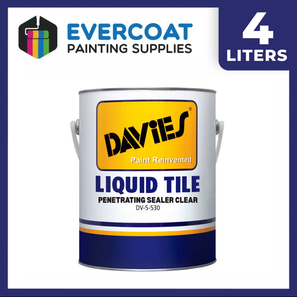 Davies Liquid Tile 100% Acrylic Solvent Based Sealer 4L, Wall Coating ...