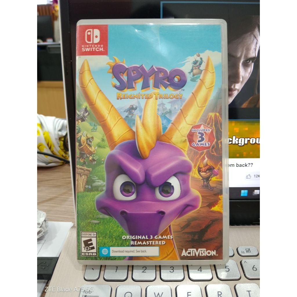 SPYRO REIGNITED TRILOGY NINTENDO SWITCH | Shopee Philippines