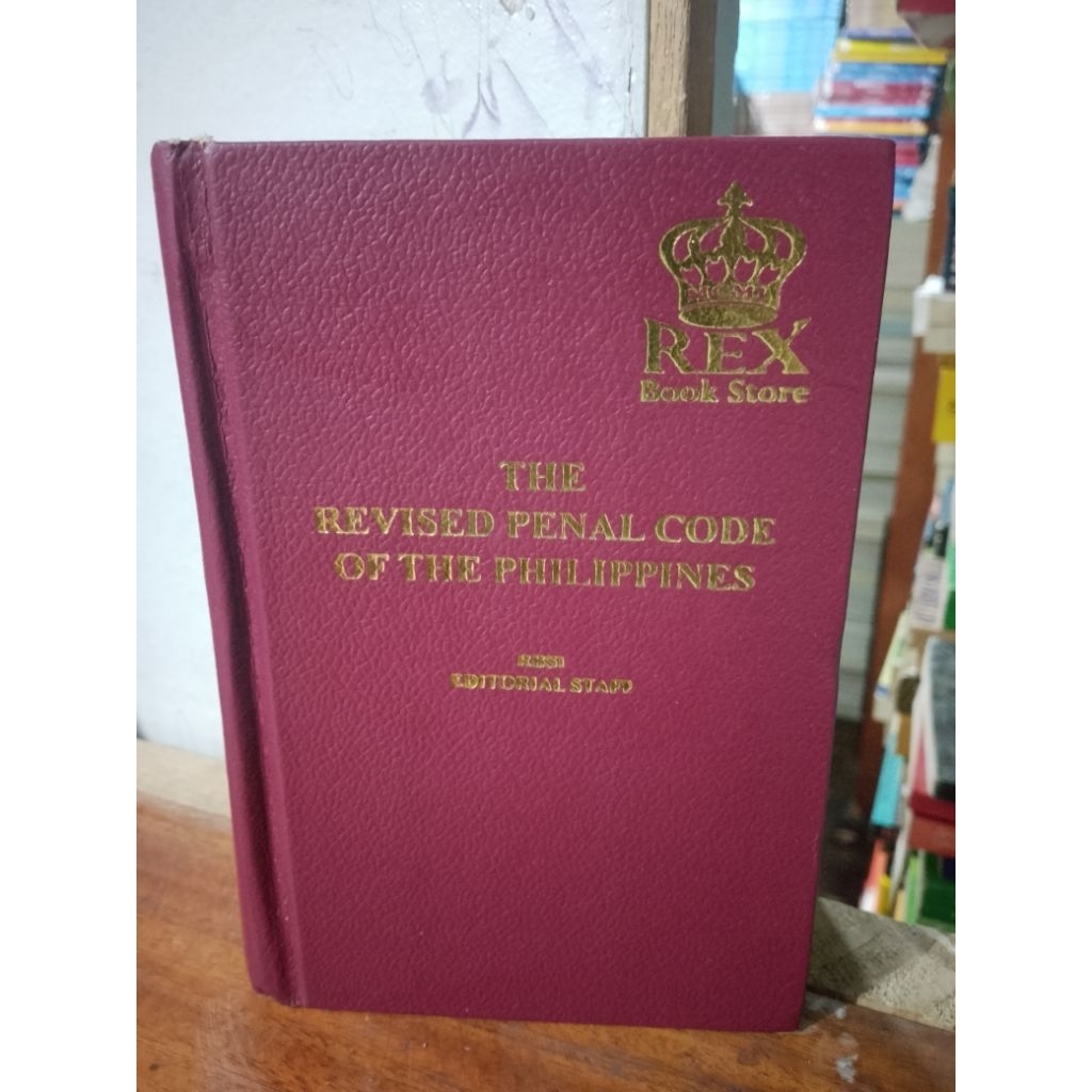THE REVISED PENAL CODE OF THE PHILIPPINES | Shopee Philippines