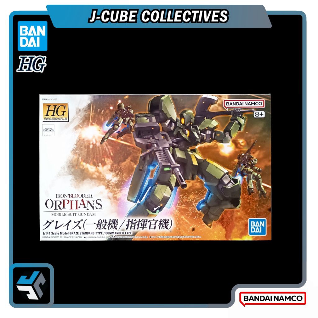 Bandai Graze Standard/Commander Type Unit HG 1/144 scale | Shopee ...
