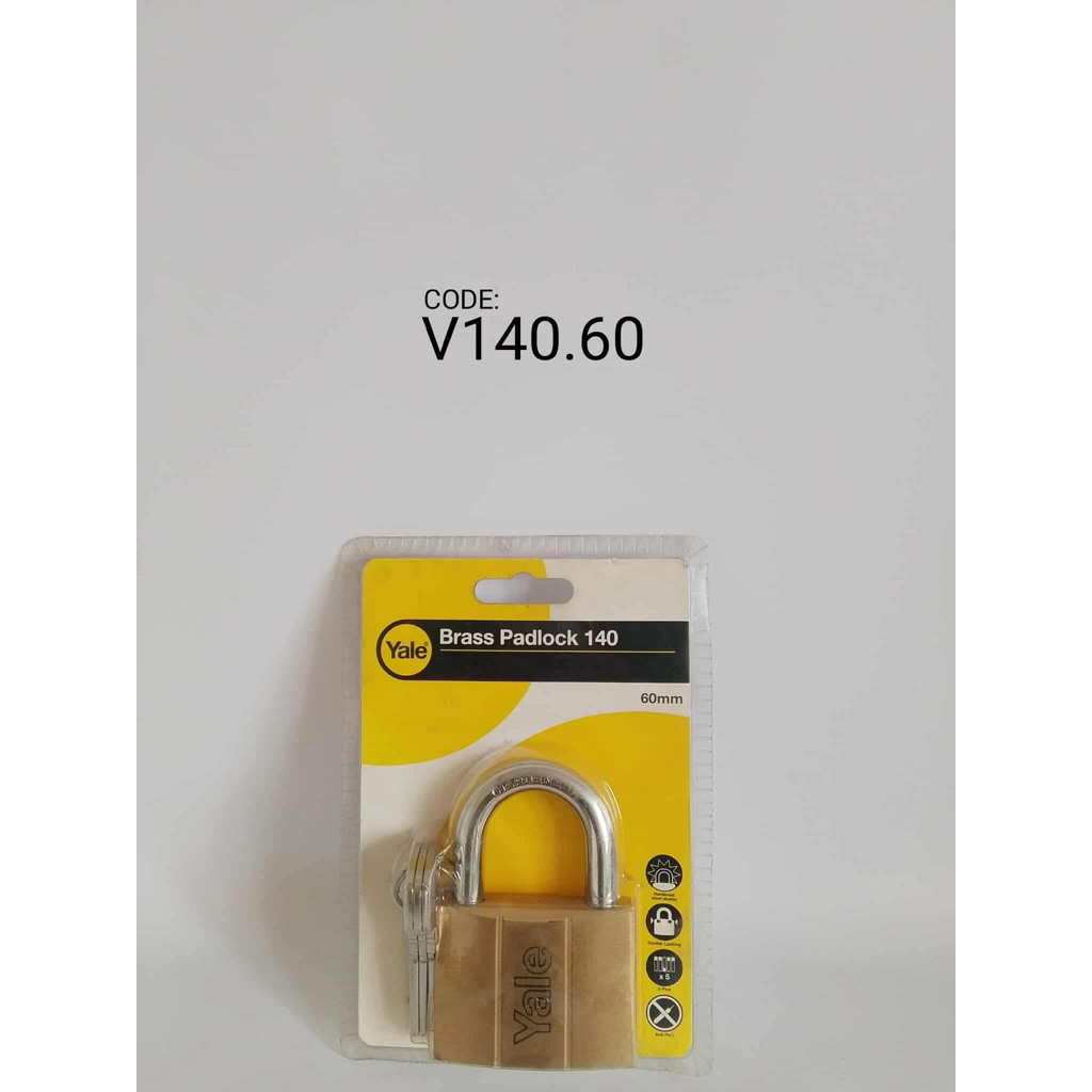 YALE (BRASS PADLOCK) | Shopee Philippines