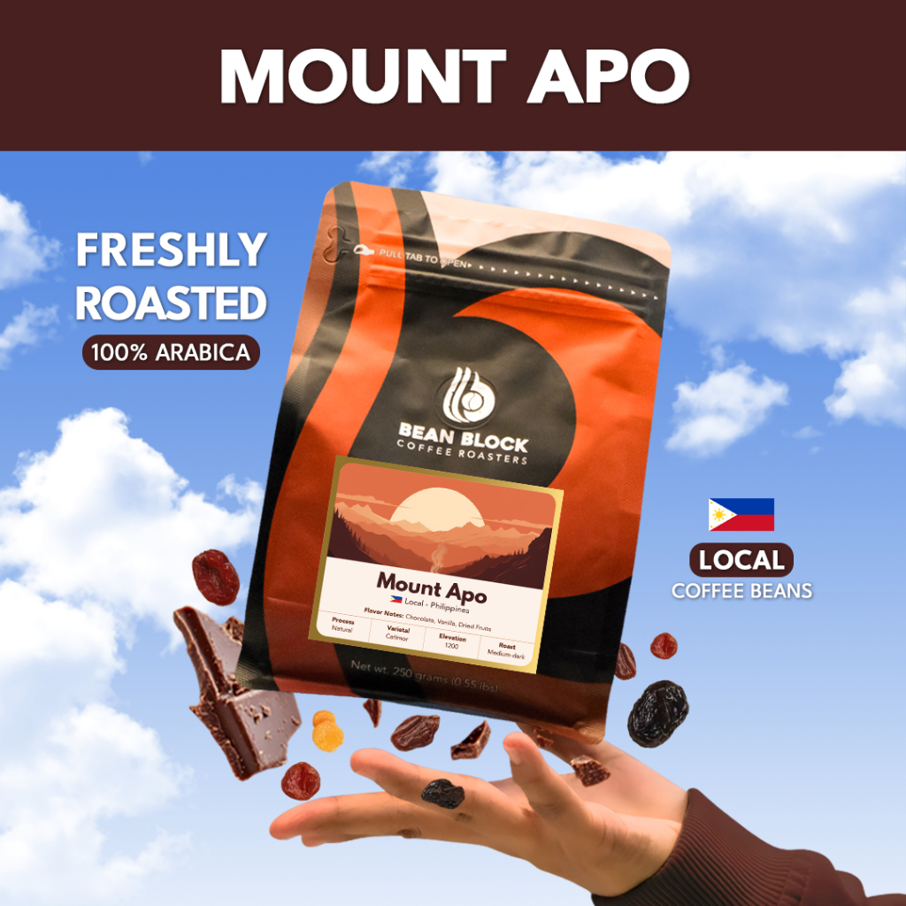 Mt. Apo Coffee Beans - Freshly Roasted, Premium Quality - Roasted in PH ...