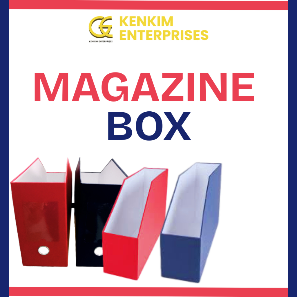 Magazine Box (Blue/Navy Blue) | Shopee Philippines