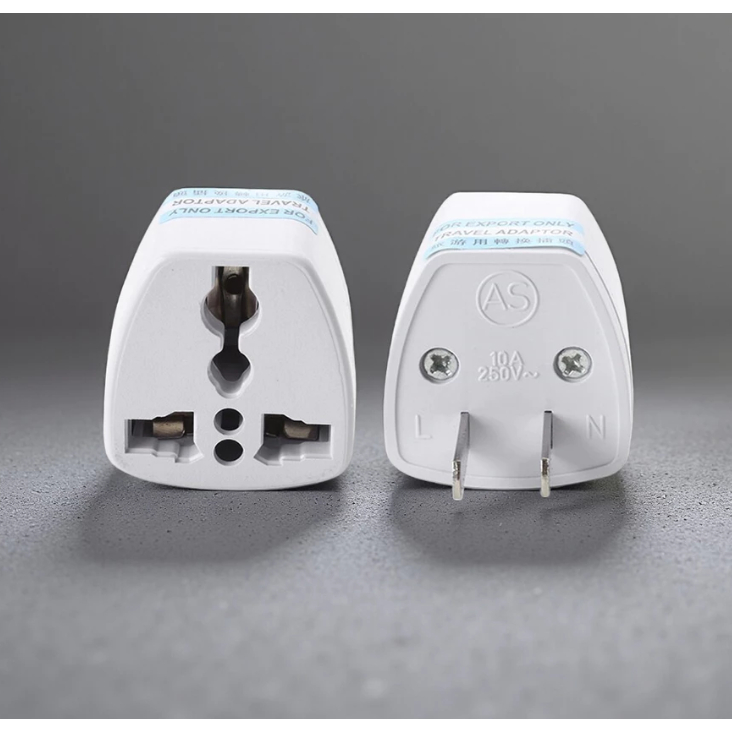 Universal Travel Adapter Power Charger Outlet US 2 PIN Plug Converter ...