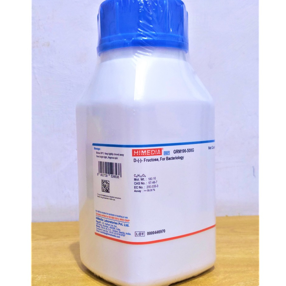 HIMEDIA Fructose 500g AR Laboratory Analytical Reagent Grade, for ...