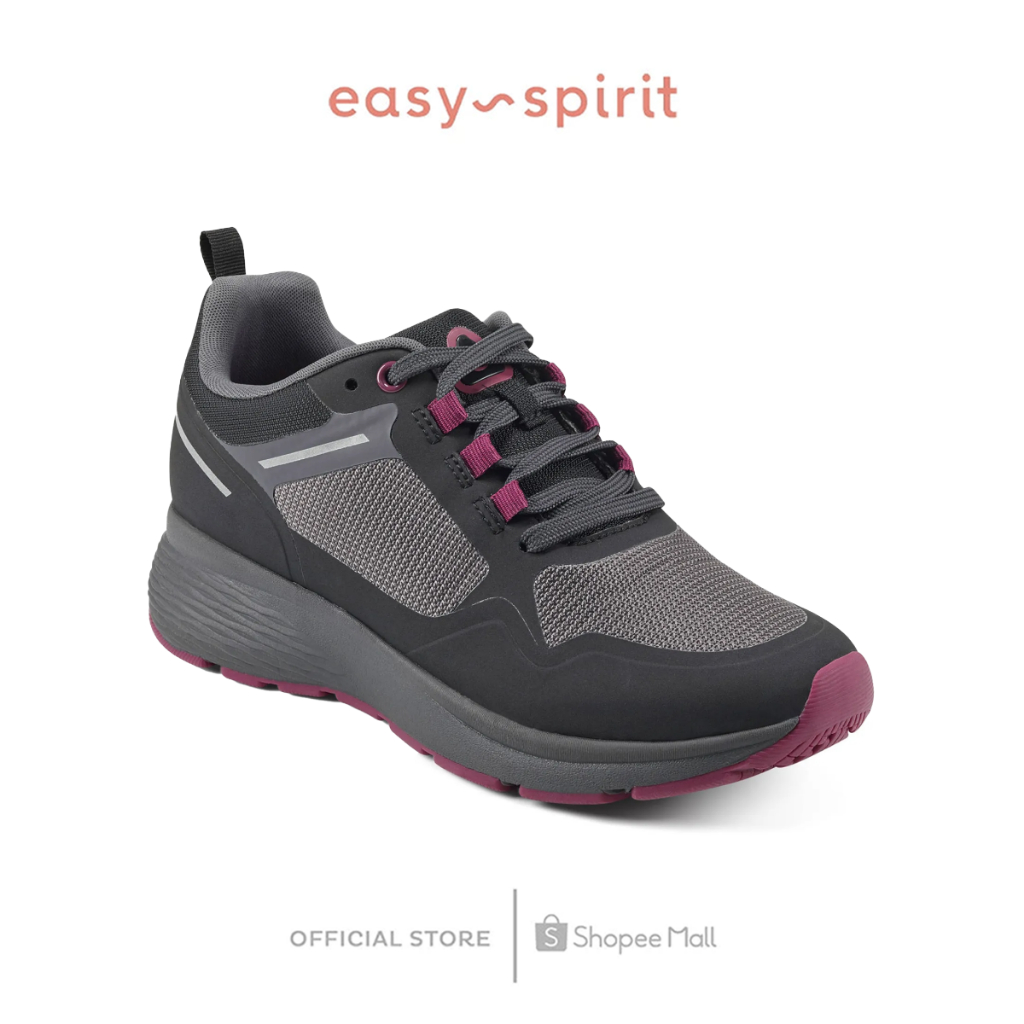 Easy Spirit Skyview Water Resistant Walking Shoes Black,US:6 | Shopee ...