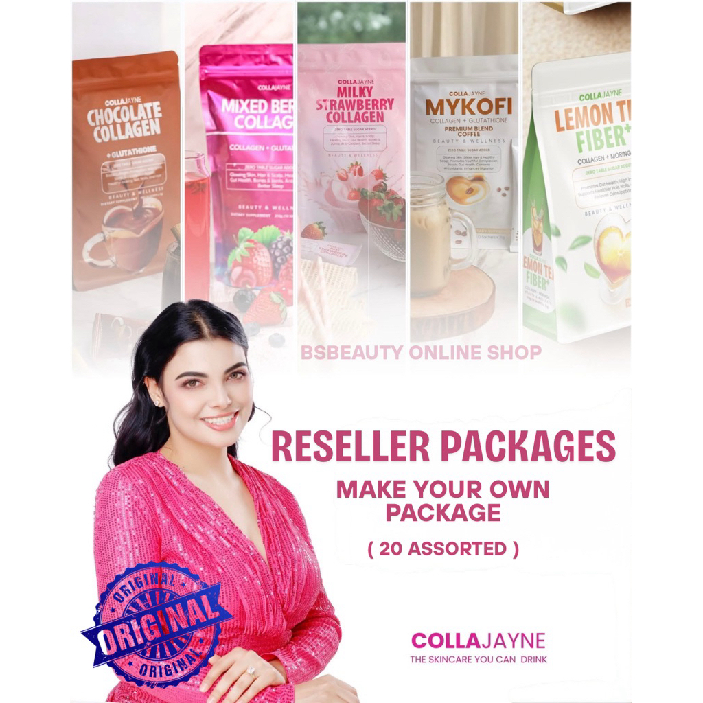 COLLAJAYNE MIXED BERRIES, CHOCOLATE, MYKOFI RESELLER PACKAGE | Shopee ...