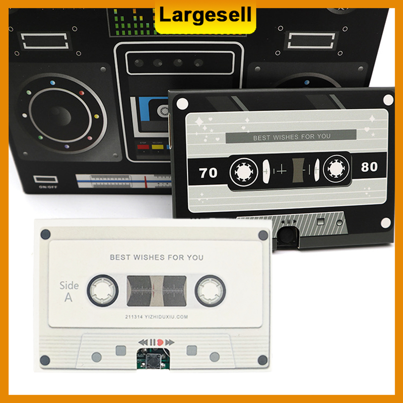 Voice Message Recorder Can Record 60S DIY Recording Music Card Birthday ...