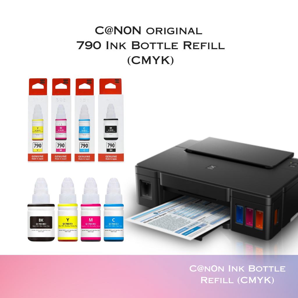 C@N0N GI-790 printer INK for G1000 G2000 G3000 G4000 G1010 G2010 G3010 ...